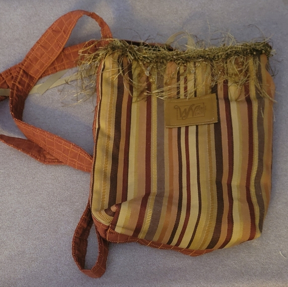 MW Zag Bag | Bags | Wn Zag Bag Crossbody Bag W Gold Fringe 8 X X 3 ...